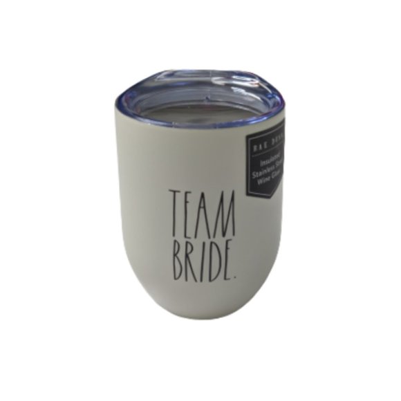 Rae Dunn | Dining | Rae Dunn Team Bride Insulated Wine Glass | Poshmark